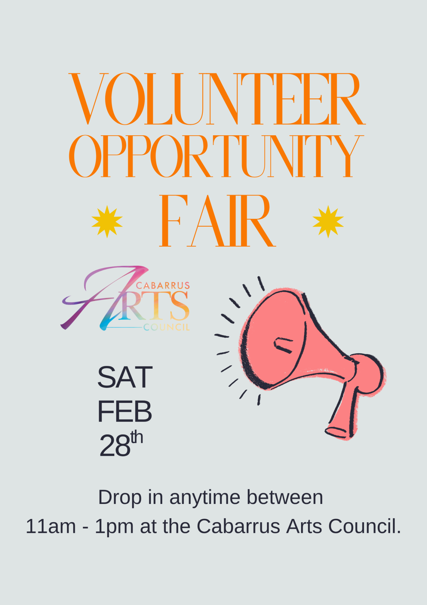 Events from February 25, 2025 – March 29, 2025 – Cabarrus Arts Council